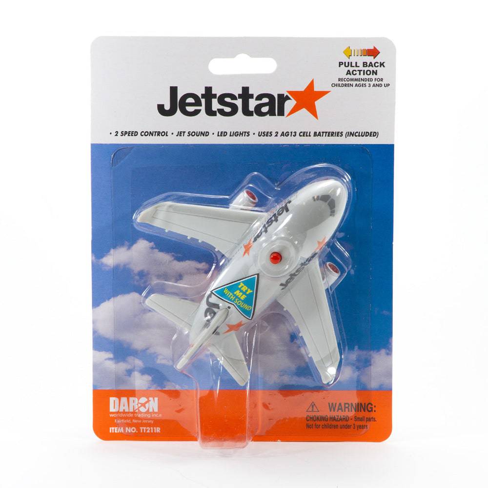Daron Jetstar Pullback Plane w/ Lights & Sound – Sideline Hobbies
