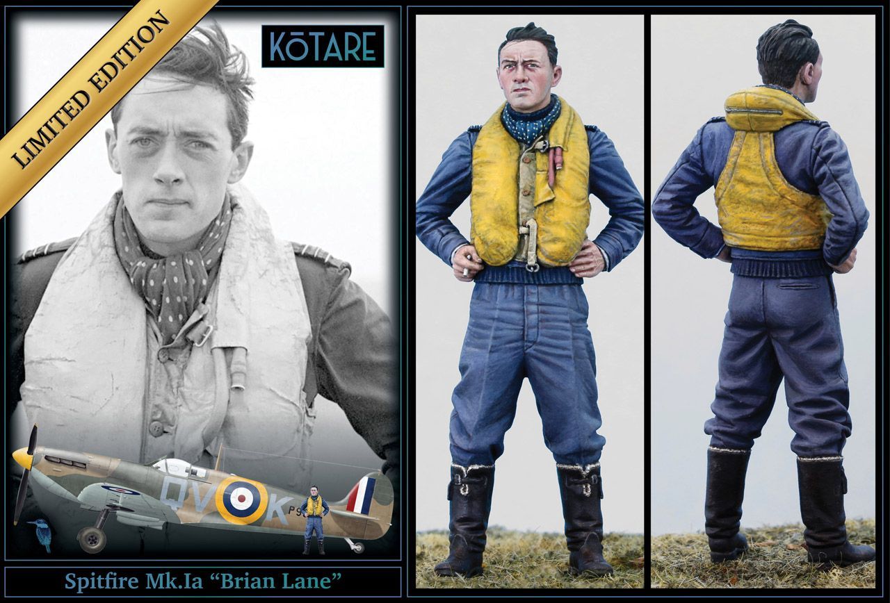 Kotare 1/32 Spitfire Mk.Ia "Brian Lane" LIMITED EDITION – Sideline Hobbies